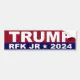 TRUMP KENNEDY RFK JR BUMPER STICKER | Zazzle