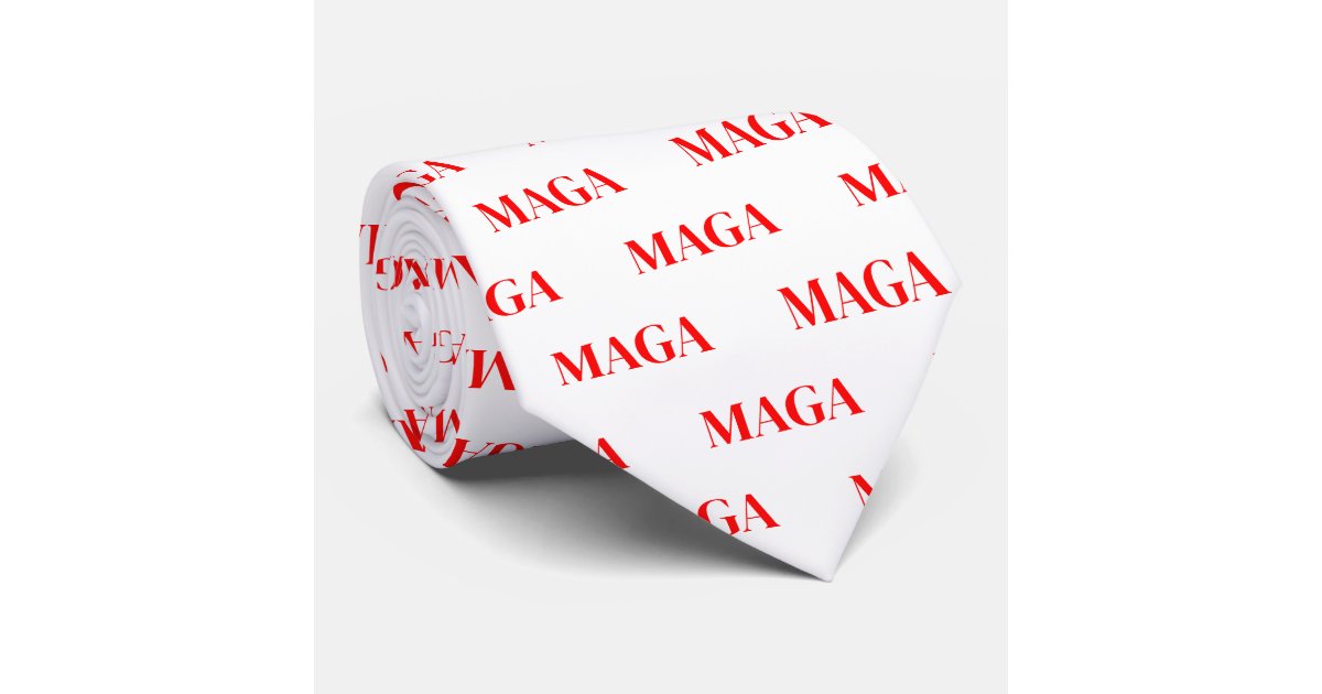 Trump Maga 2024 Neck Tie | Zazzle