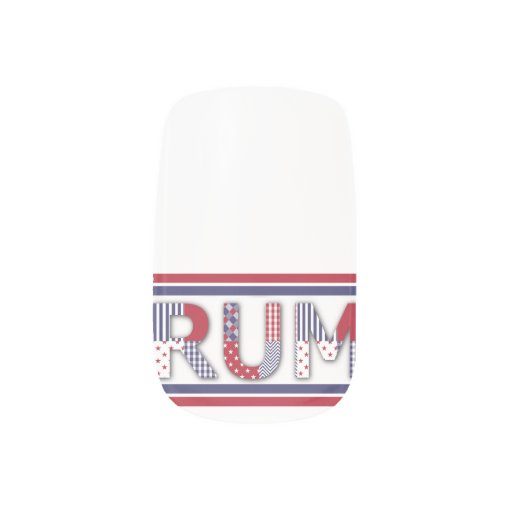 Trump Minx Nail Wraps | Zazzle