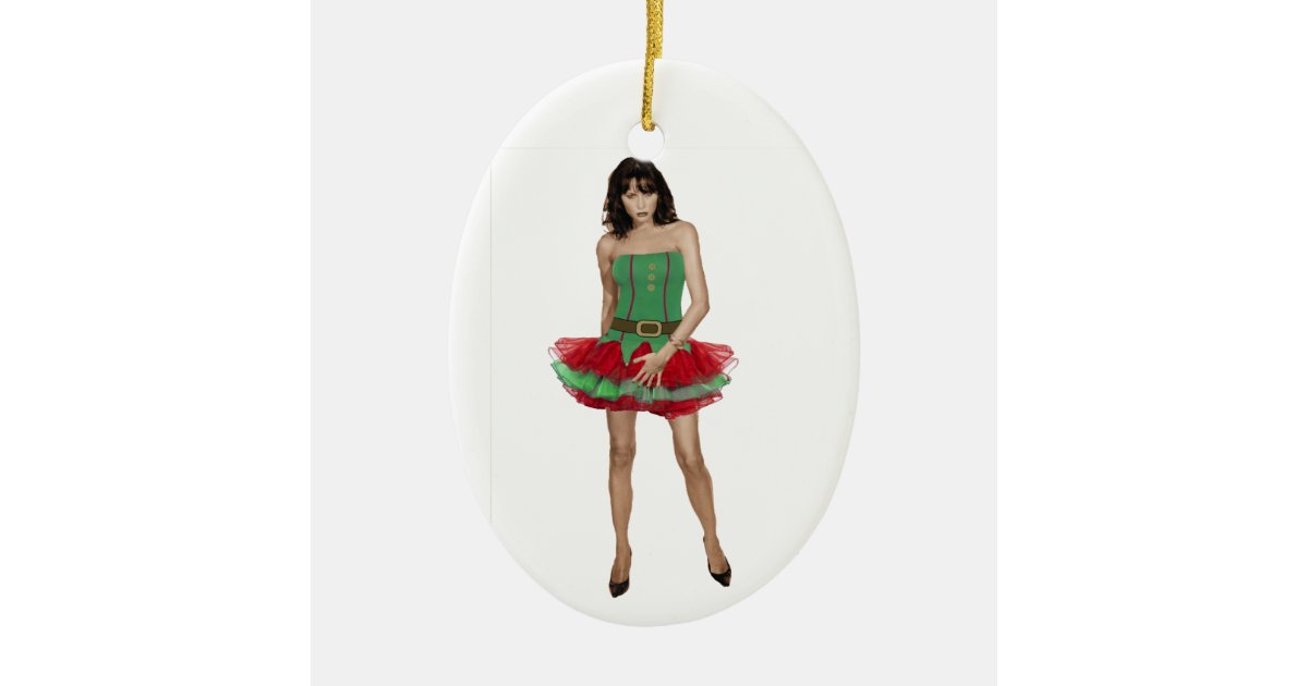 Trump, not my president! ceramic ornament | Zazzle