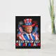 Trump Patriotic Firework Make 4th Of July Great Ag Card | Zazzle