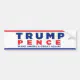 Trump Pence 2016 Election Campaign Bumper Sticker | Zazzle