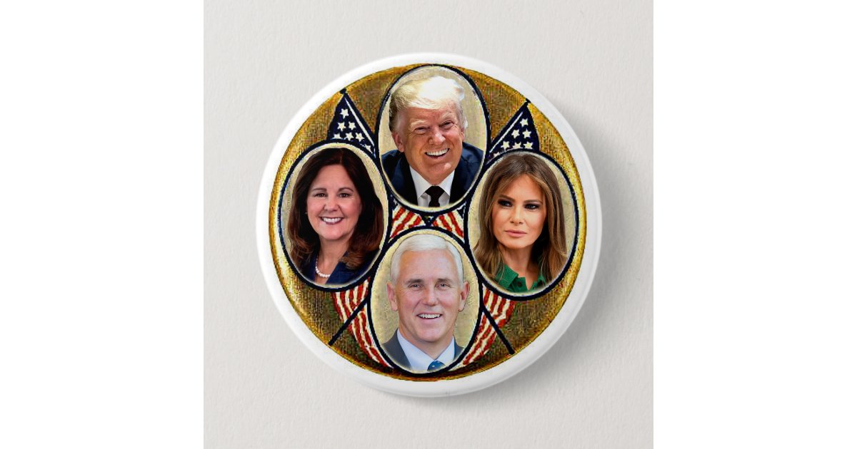 Trump/Pence 2020 Button | Zazzle