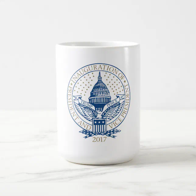 Trump Pence President Inaugural Logo Inauguration Coffee Mug | Zazzle