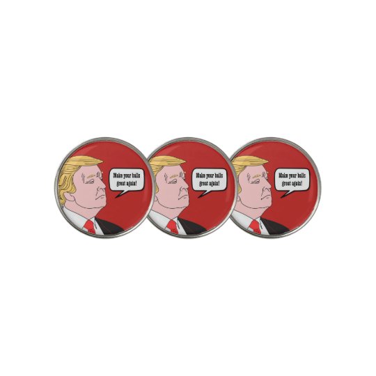 Trump Personalize Golf Ball Marker | Zazzle.com