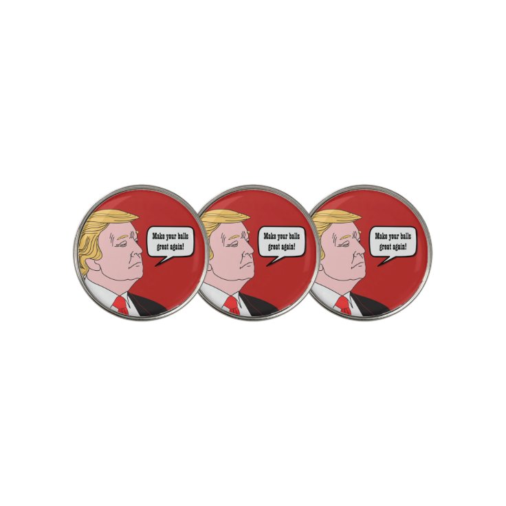Trump Personalize Golf Ball Marker | Zazzle