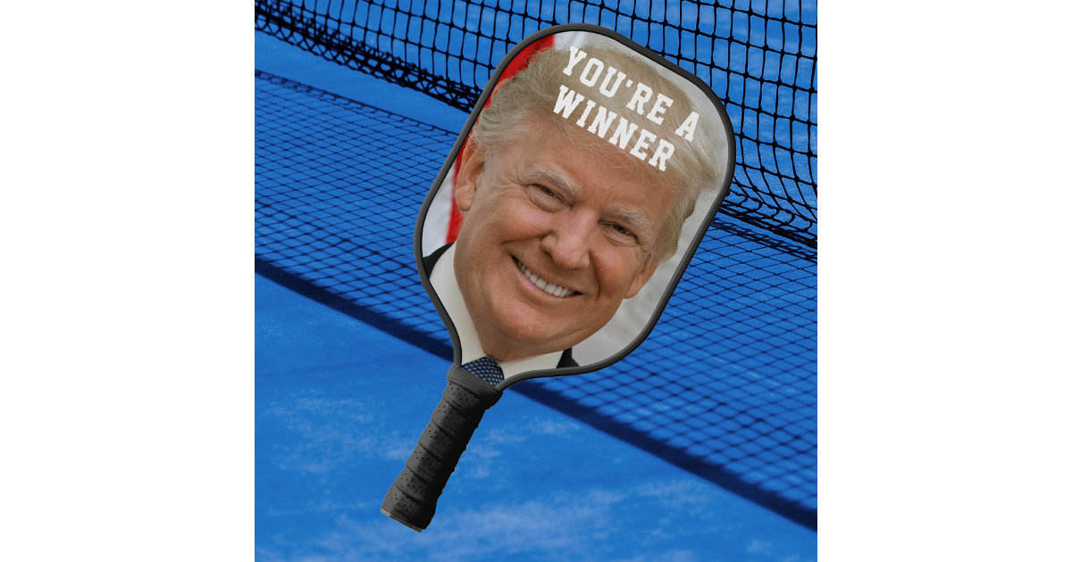 Trump Pickleball Paddle | Zazzle