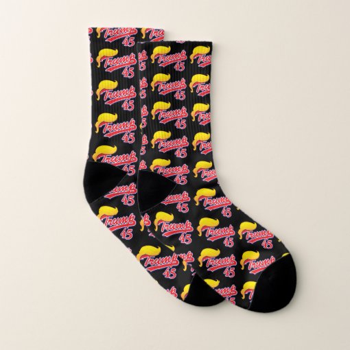 Trump - President 45 Socks | Zazzle