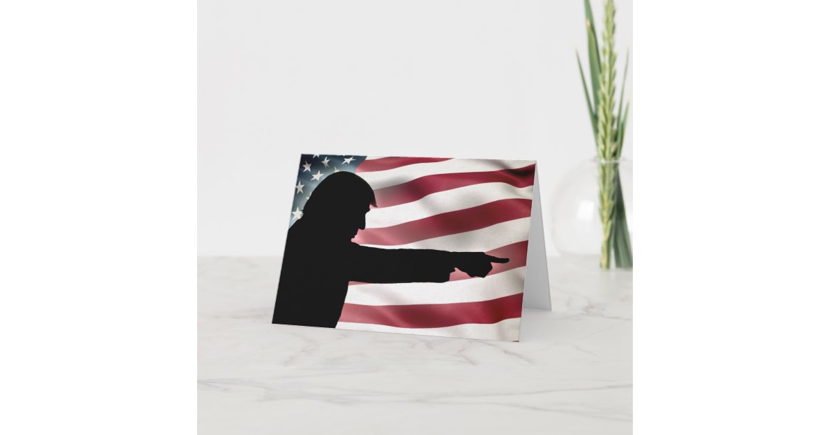 Trump Presidents Day Card | Zazzle