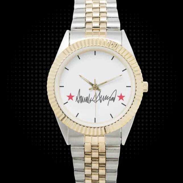Trump Signature Watch | Zazzle