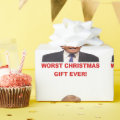 Trump, the worst Christmas gift ever! Wrapping Paper | Zazzle