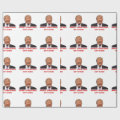 Trump, the worst Christmas gift ever! Wrapping Paper | Zazzle