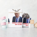 Trump, the worst Christmas gift ever! Wrapping Paper | Zazzle