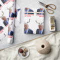 Trump, the worst Christmas gift ever! Wrapping Paper | Zazzle