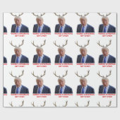 Trump, the worst Christmas gift ever! Wrapping Paper | Zazzle