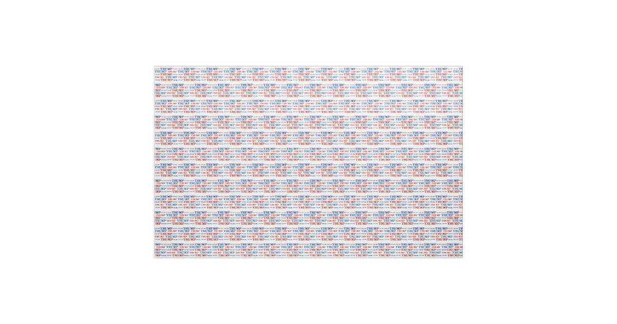 Trump Trump Trump Fabric | Zazzle
