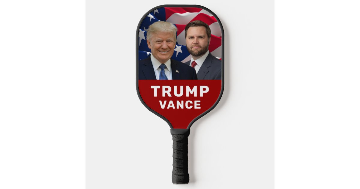 Trump Vance 2024 Pickleball Paddle | Zazzle