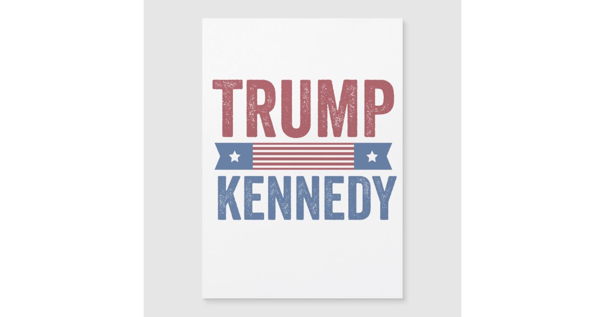 Trump Vance Kennedy take America back again Magnetic Invitation | Zazzle