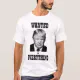 Trump Wanted Poster Insurrection T-Shirt | Zazzle