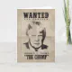 Trump Wanted Poster - Trump the Chump Thank You Card | Zazzle