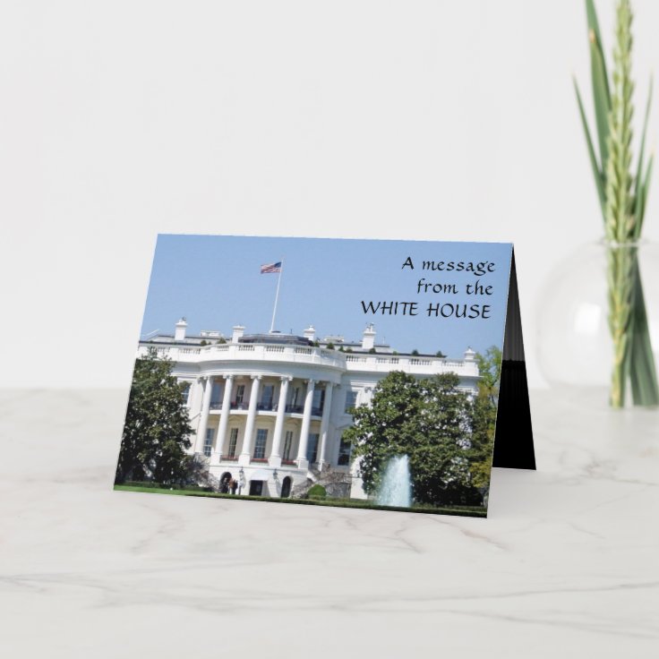 Trump White House Mens Funny 50th Birthday Invitation | Zazzle
