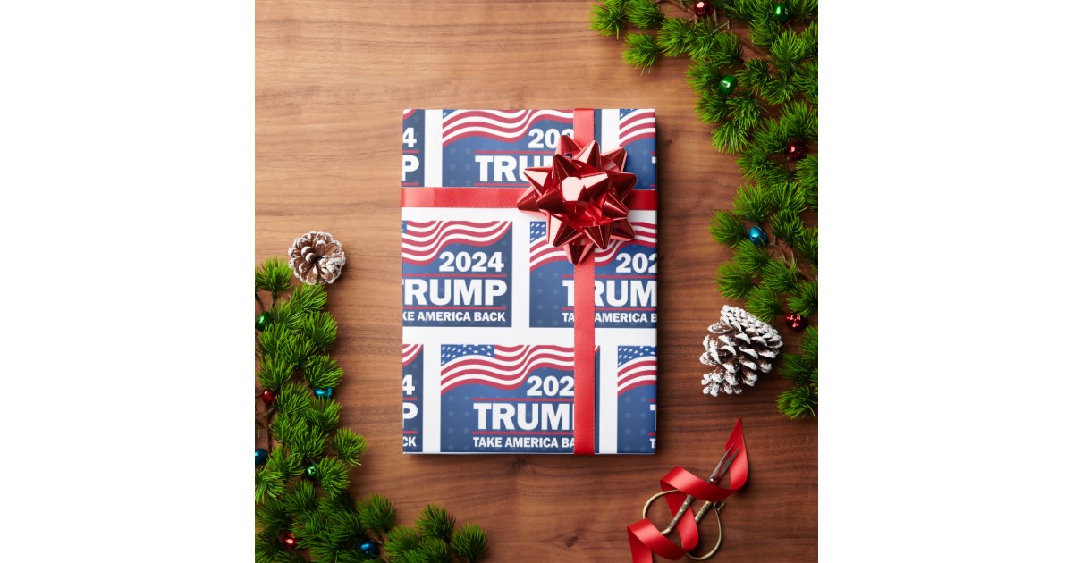 Trump Wrapping Paper | Zazzle