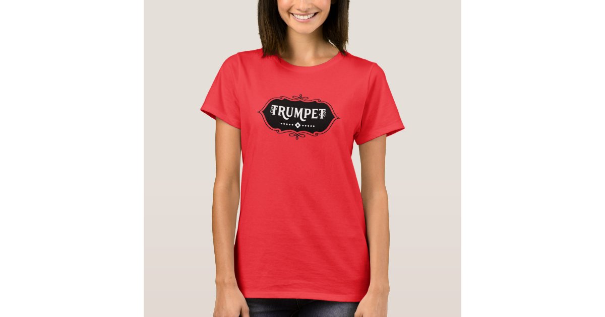 Trumpet Emblem T-Shirt | Zazzle
