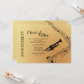Trumpet Musical Instrument Invitation | Zazzle