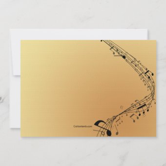 Trumpet Musical Instrument Invitation | Zazzle