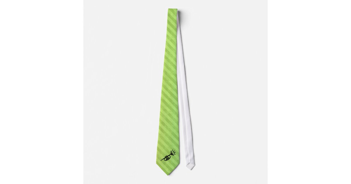Trumpet Neck Tie | Zazzle