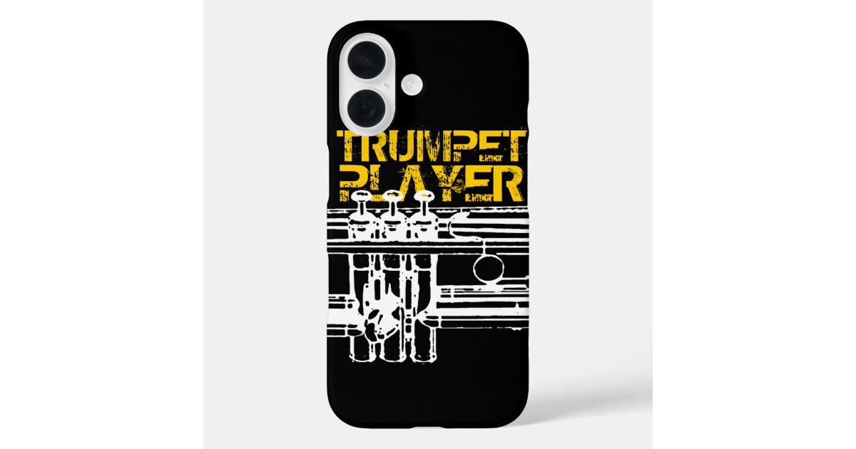 Trumpet Player iPhone case | Zazzle