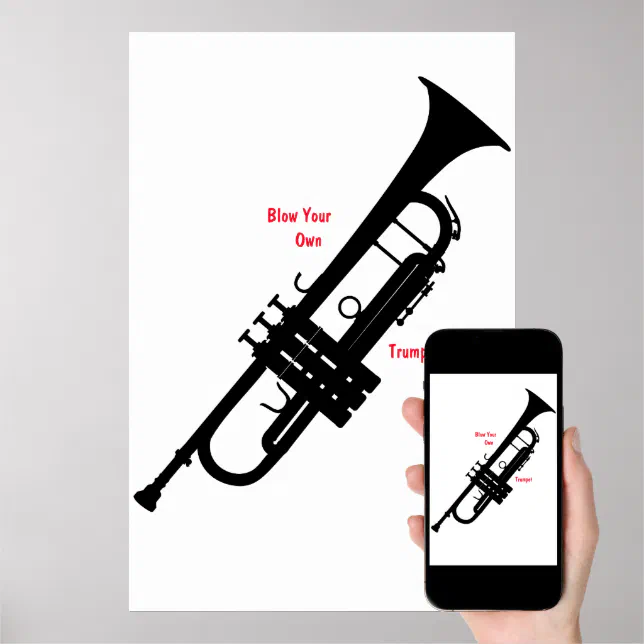 Trumpet Poster | Zazzle