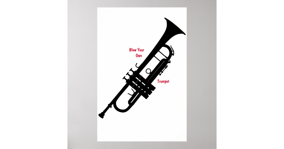 Trumpet Poster | Zazzle