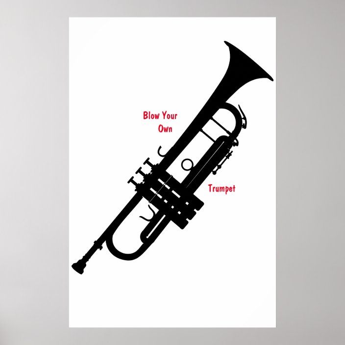 Trumpet Poster | Zazzle.com