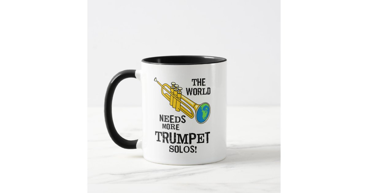 Trumpet Solos Mug | Zazzle