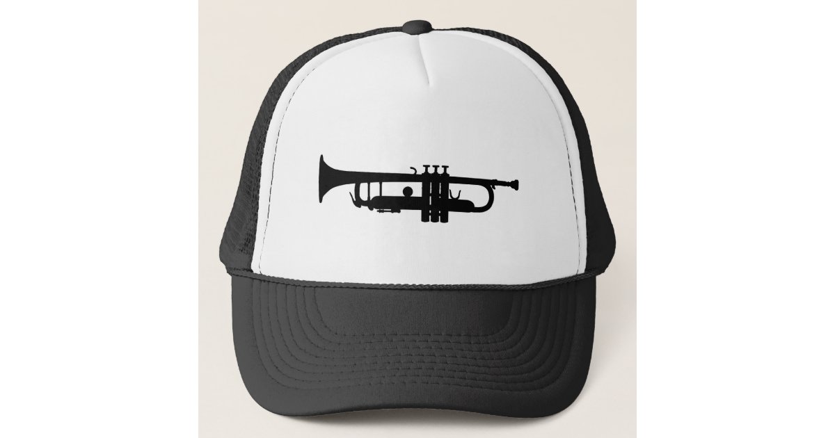 trumpet trucker hat | Zazzle