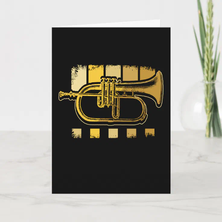 Trumpets Vintage Card | Zazzle