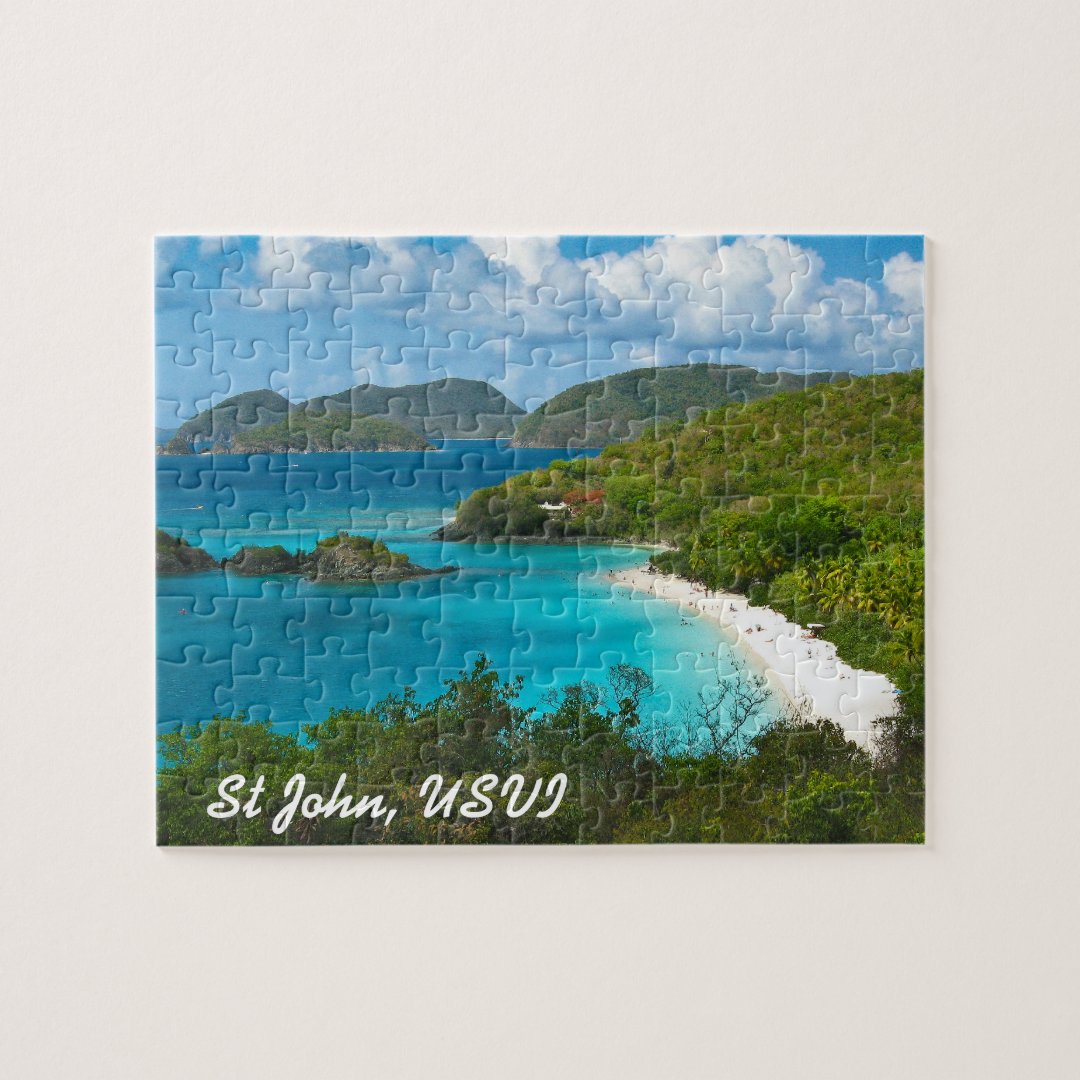 Trunk Bay, St John USVI Jigsaw Puzzle | Zazzle
