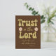 Trust in the Lord Bible Verse Postcard | Zazzle