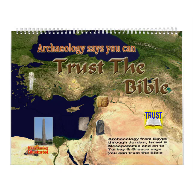 Trust the Bible Calendar | Zazzle