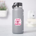 Trust Your Ovaries Womb uterus Awareness Sticker | Zazzle