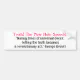 Truth Bumper Sticker | Zazzle