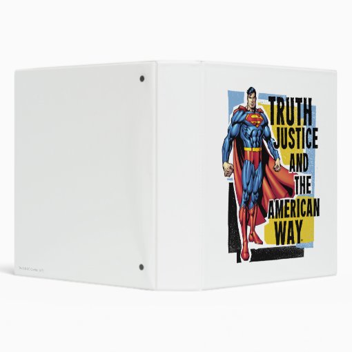 Truth, Justice Binder | Zazzle
