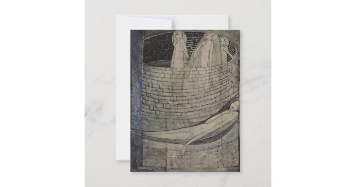 Truth Lies at the Bottom of the Well Card | Zazzle