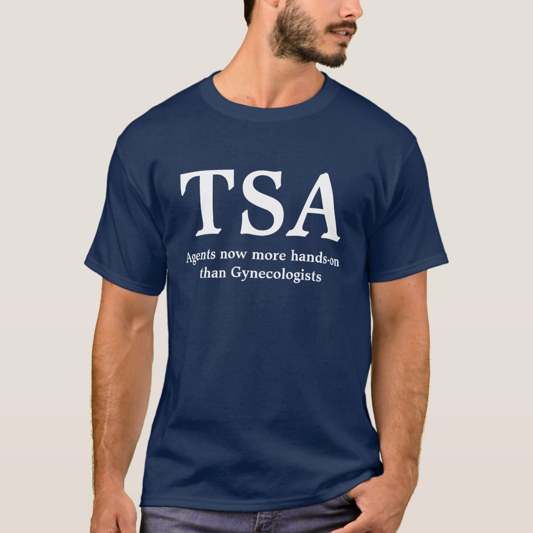 TSA Hands-On Shirt | Zazzle