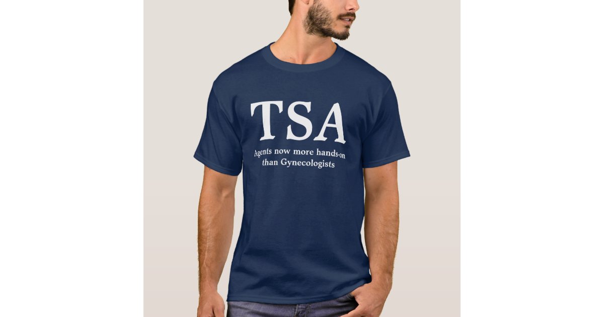 TSA Hands-On Shirt | Zazzle