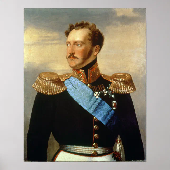 Tsar Nicholas I Poster | Zazzle