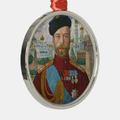Tsar Nicholas II Metal Ornament | Zazzle