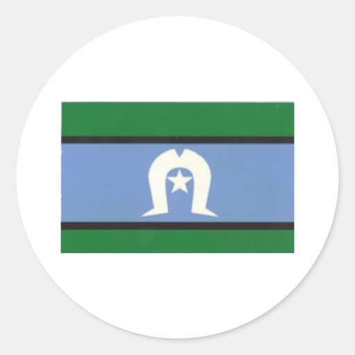 TSI Flag Classic Round Sticker | Zazzle