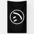 ㋡ Tsu Kana Katakana Smiling Emoji / Emoticon Banner | Zazzle
